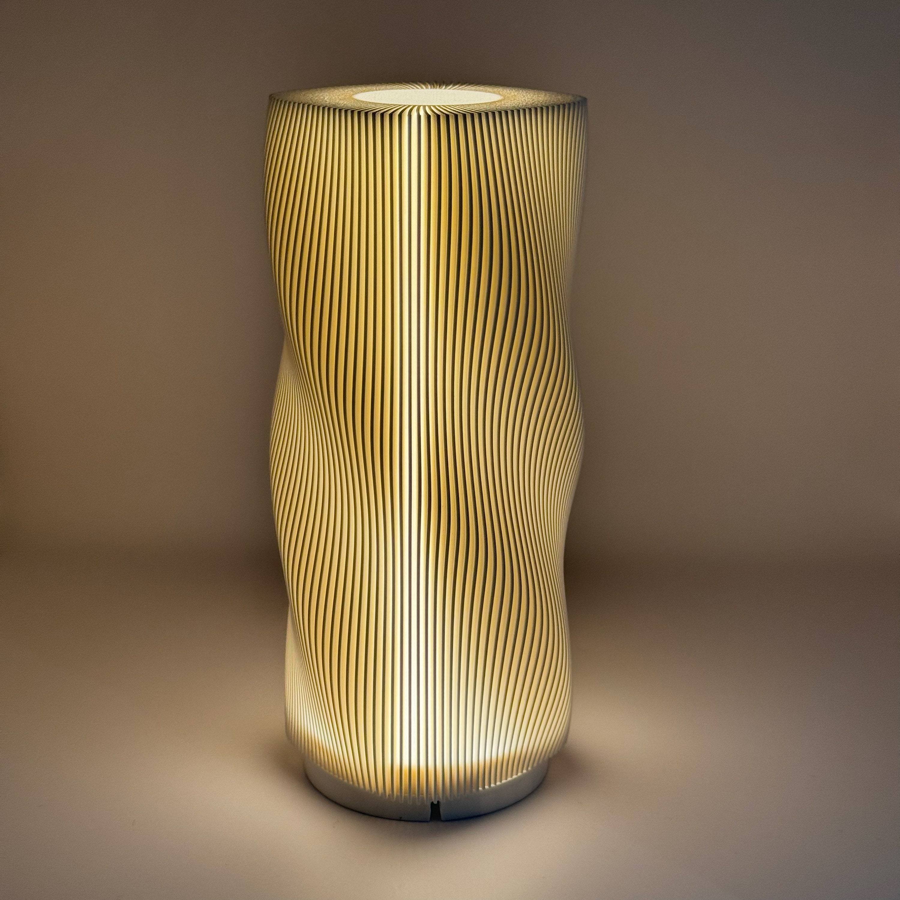 Wavy Modern and Portable Table and Desk LED Lamp Made in Australia ...