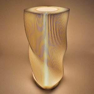 Wavy Modern and Portable Table and Desk LED Lamp Made in Australia ...