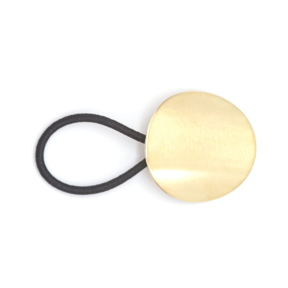 Brass Pony Tail Cover Modern Hair Tie Cover Metal Hair - Etsy