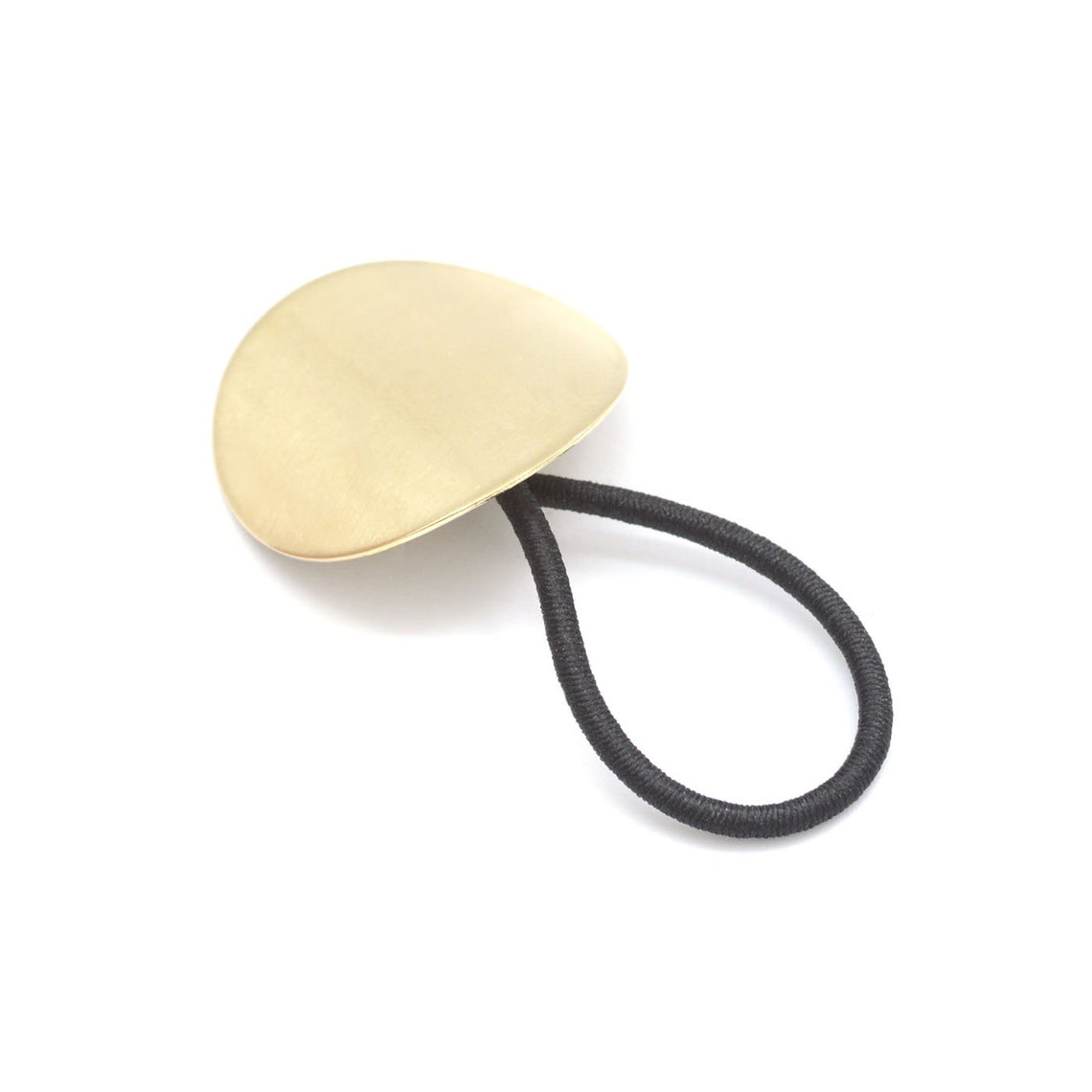 Brass Pony Tail Cover Modern Hair Tie Cover Metal Hair | Etsy