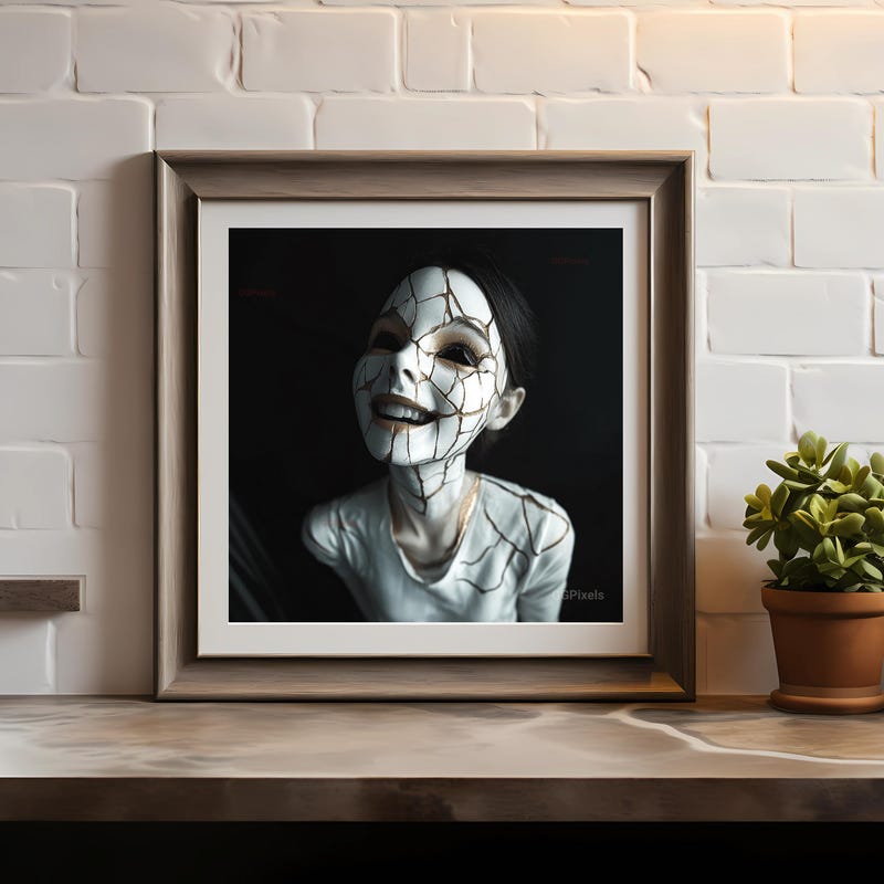Porcelain Masks - Etsy