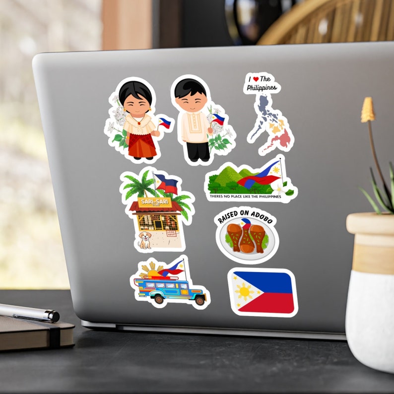 The Philippines Vinyl Car Decals Filipino Stickers, Decals for Laptops ...