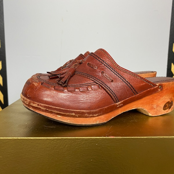Wood Clogs 70s - Etsy