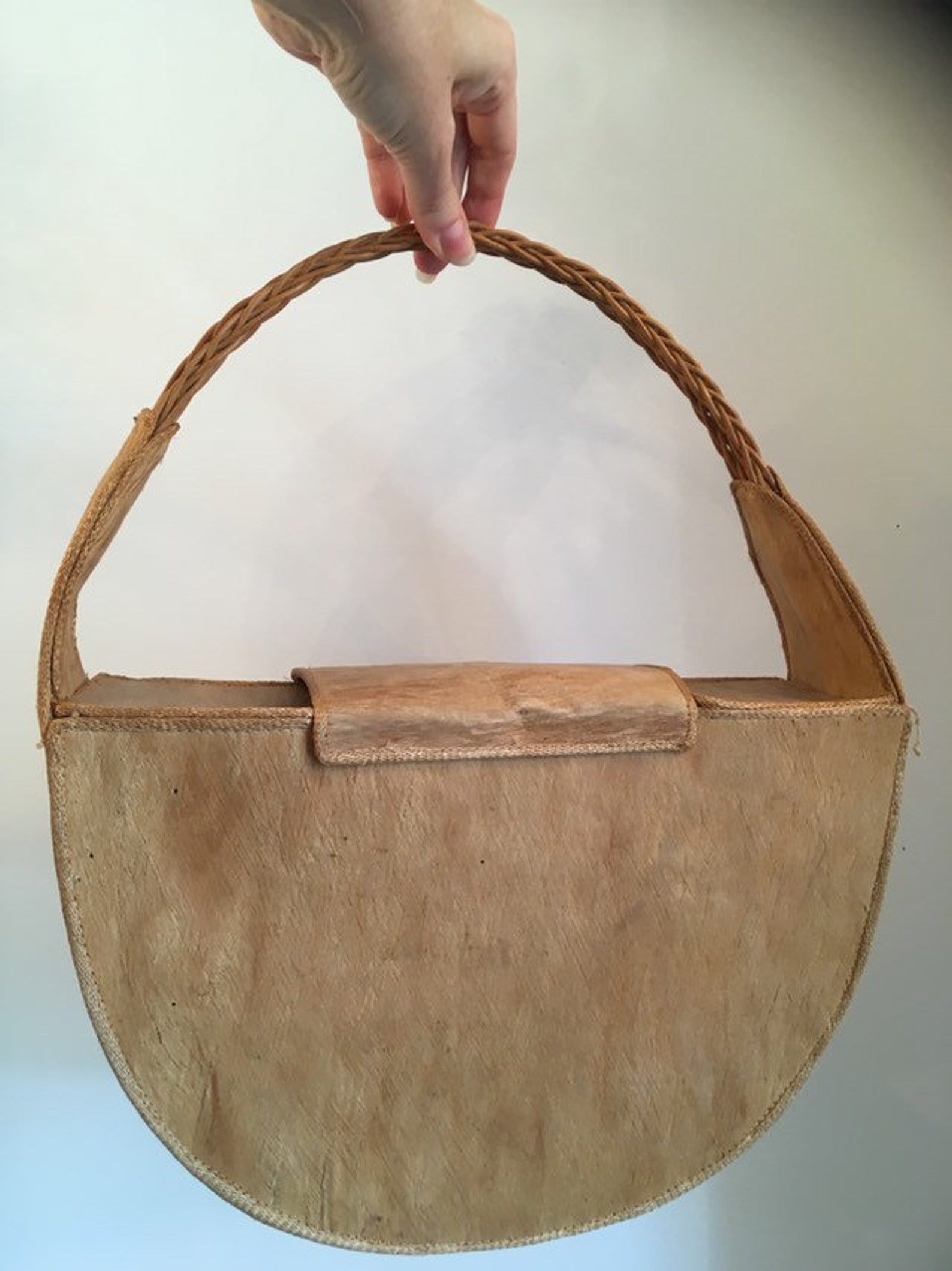 1970s Bohemian Purse Vintage 70s Handbag Paper Purse Boho - Etsy