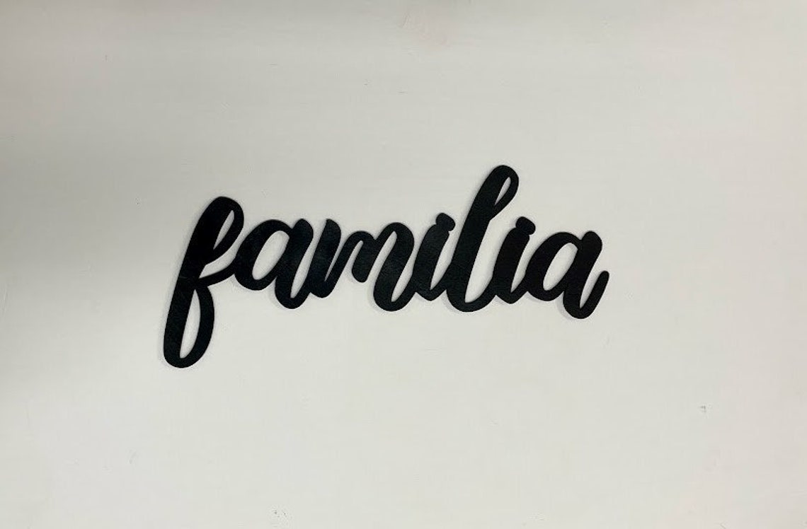 FAMILIA Sign Familia Wood Sign Familia Wall Decor - Etsy