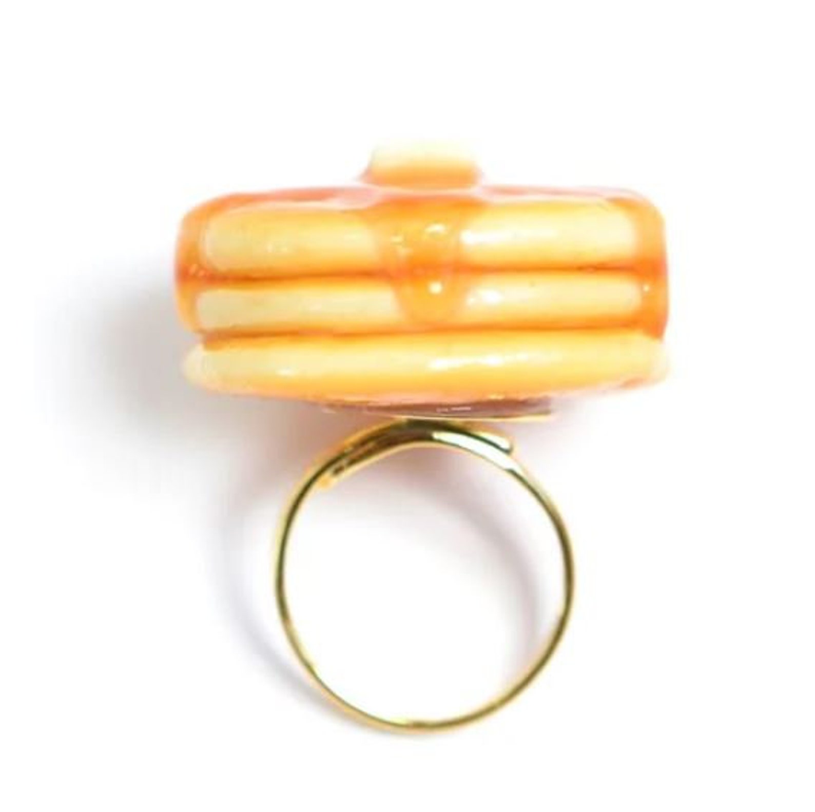Happy Pancake Ring, Fake Food Accessory, Handmade, Made in Japan - Etsy