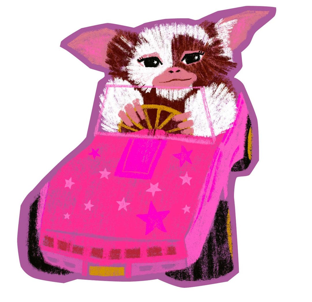 Gizmo Sticker 2x2 Vinyl - Etsy
