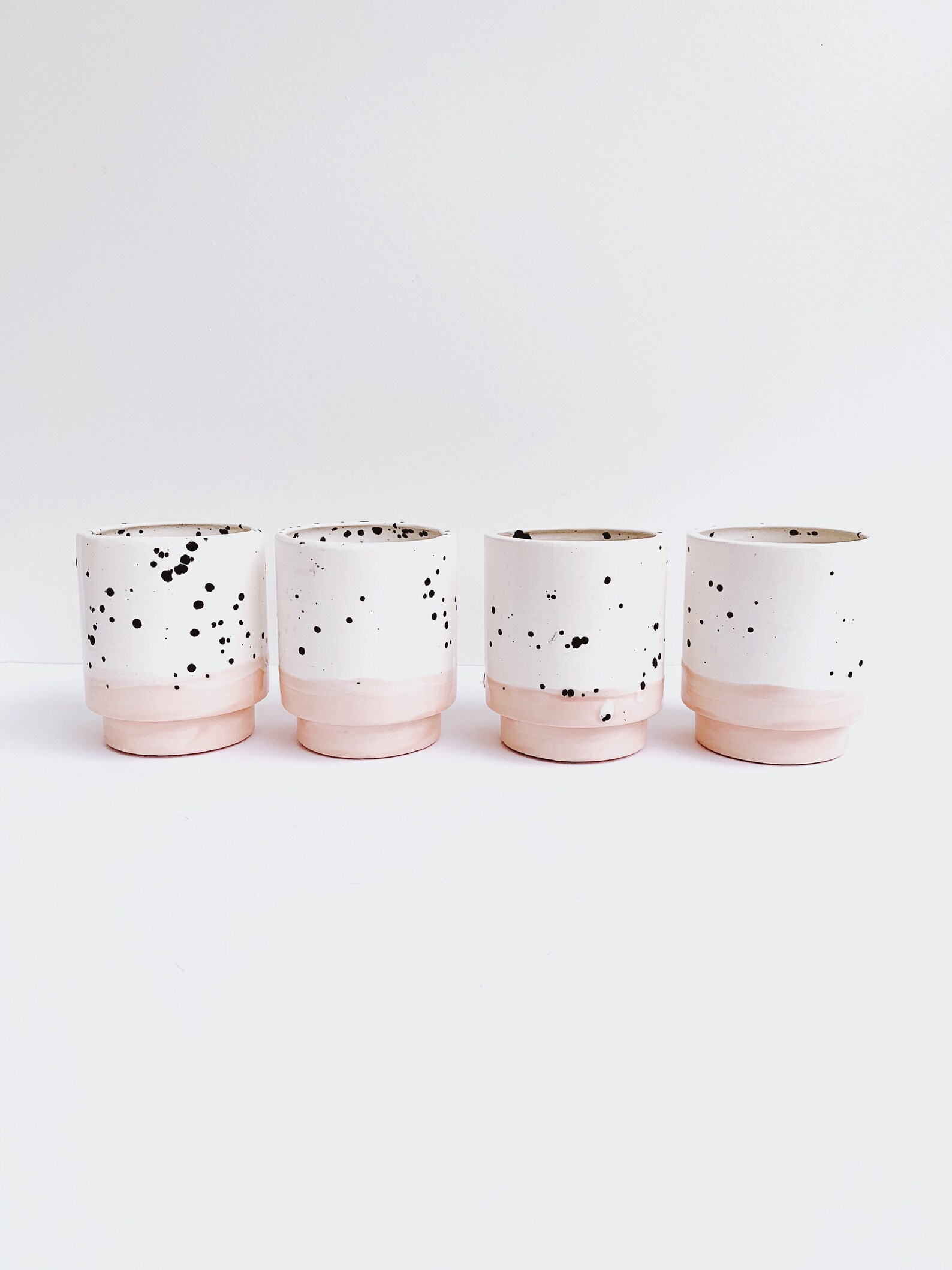 Ink Spot Pots Ceramic Succulent Planters - Etsy