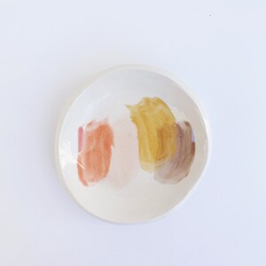 Watercolor Blush Handmade Ceramic Ring Dish - Etsy