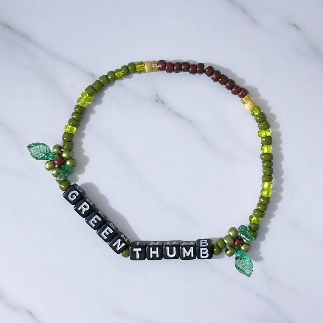 Custom Beaded | Post Malone | Lyrics Inspired | Green Thumb | Song ...