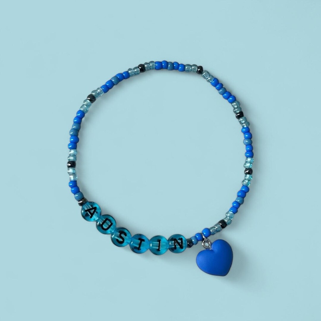 Custom Beaded | AUSTIN | Post Malone | Musician Inspired | Trendy Seed ...