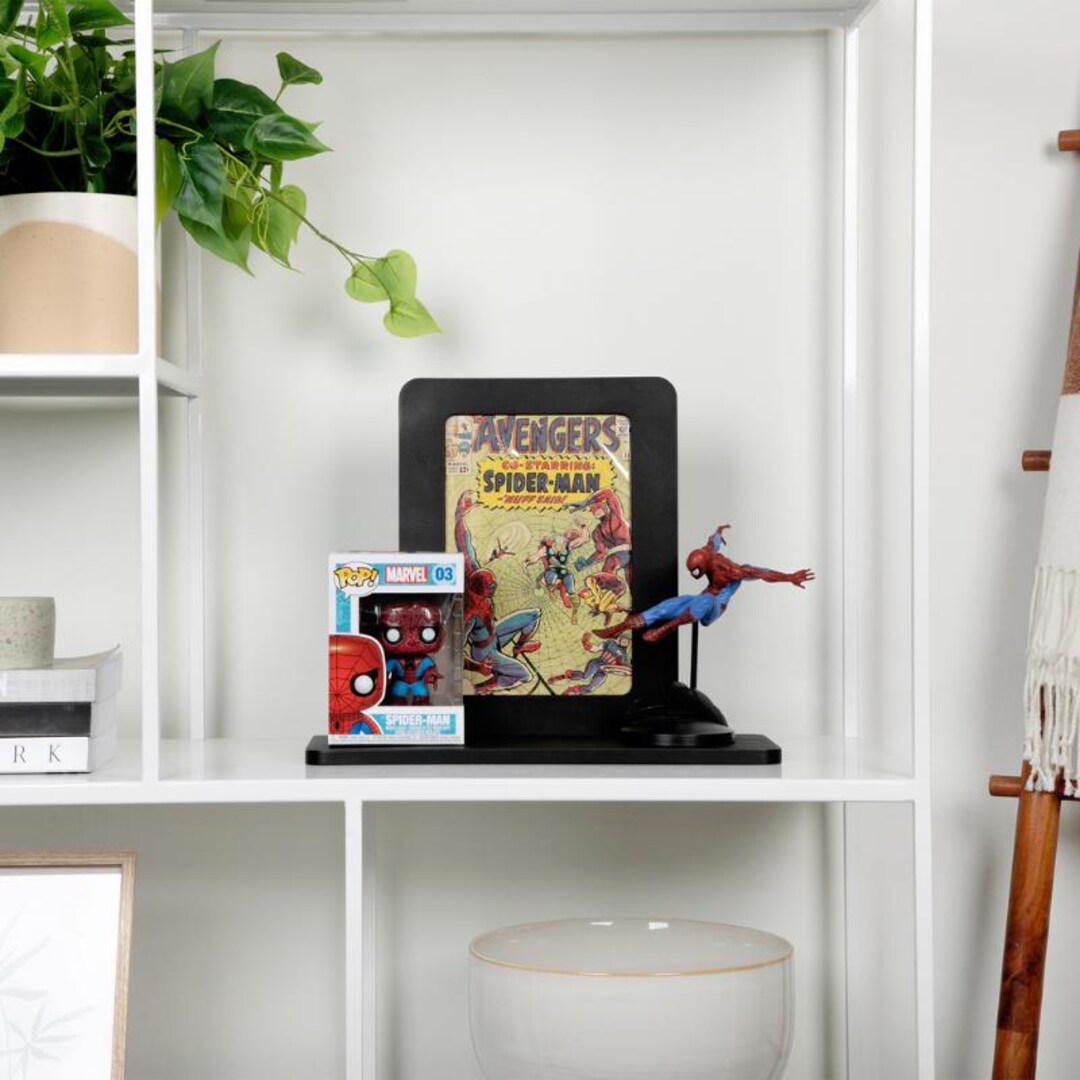 The Nerd Shelf-8x10 Frame and Shelf, Comic Book Frame, Collectibles ...