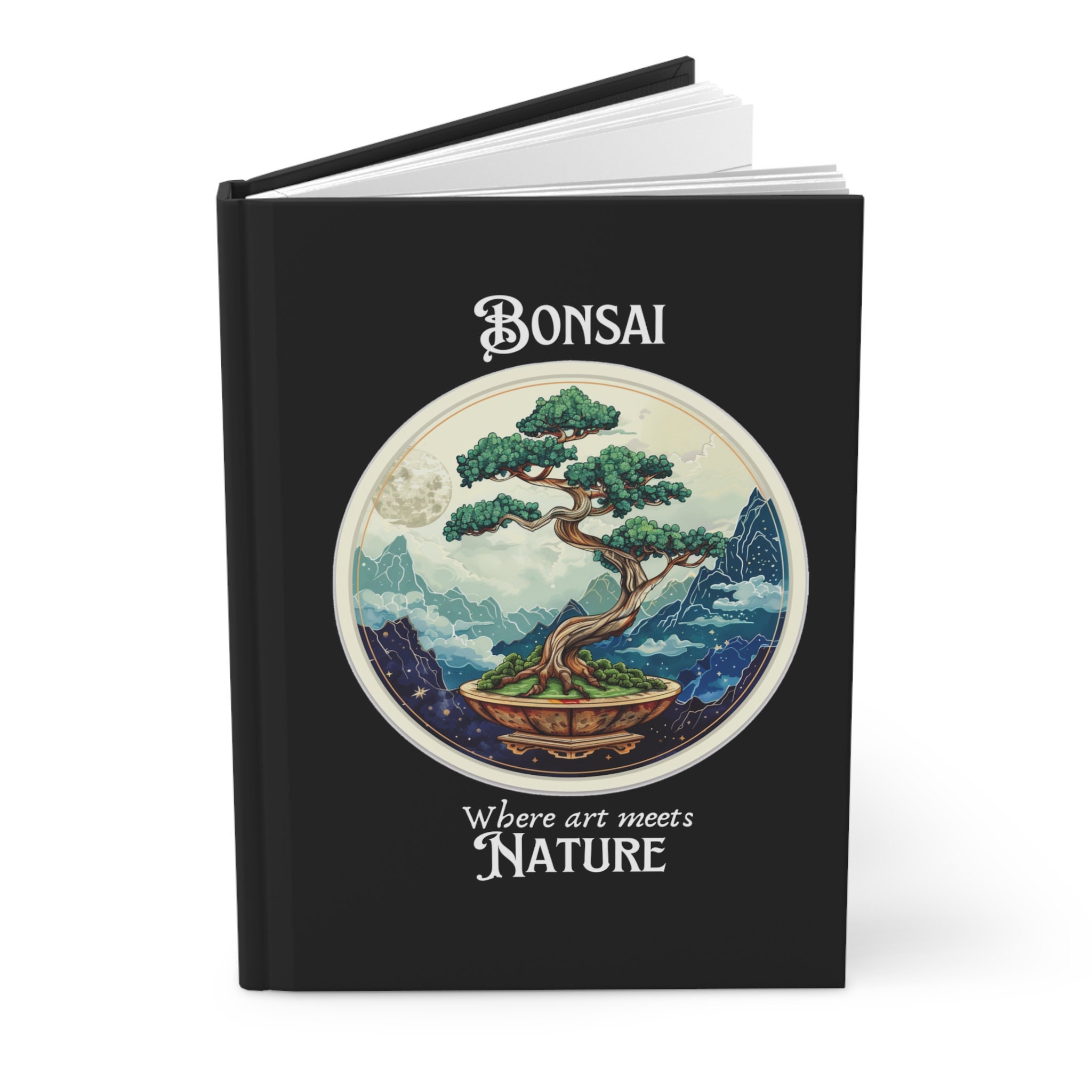 Capture the Journey of Your Bonsai Hardcover Journal Matte Bonsai ...