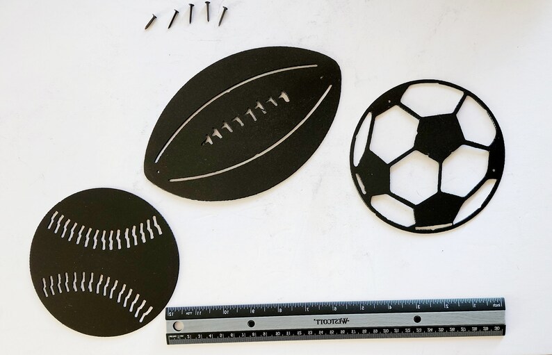 Sport Ball Set. Football, Soccer Ball and Baseball - Etsy