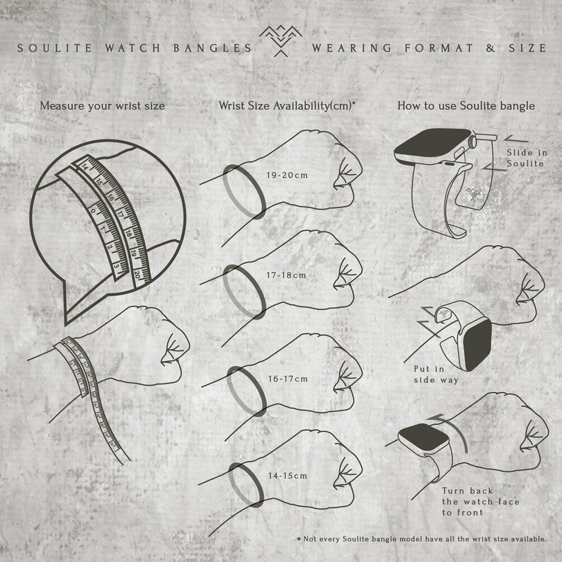 SOULITE Sun Eagle Black Apple Watch Bangle - Etsy