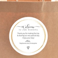 Wedding Welcome Sign Decal, Custom Wedding Decal, Wedding Welcome Sign ...