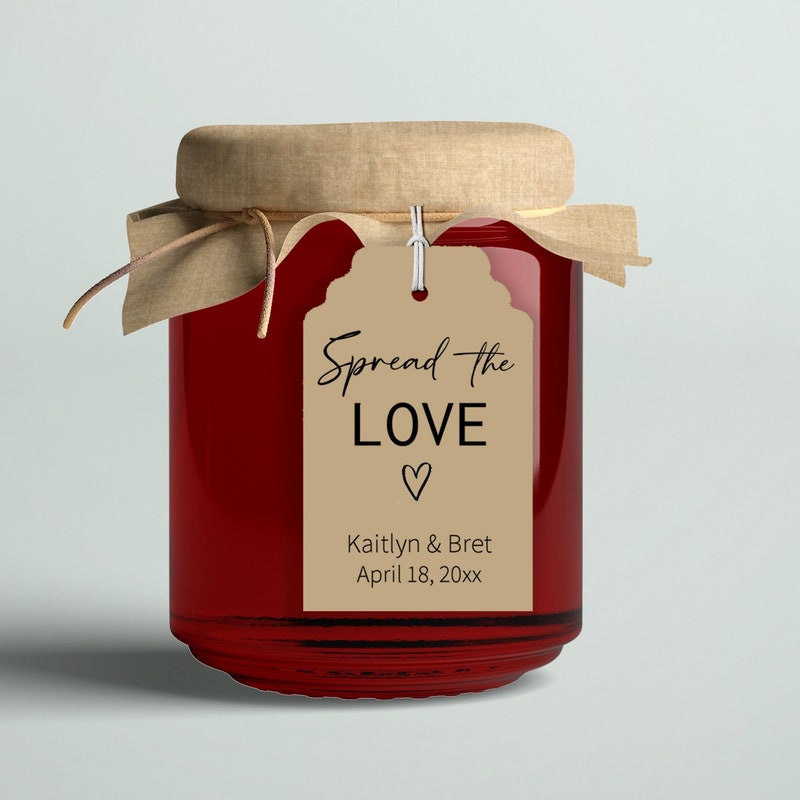 Jam Jar Tags - Etsy