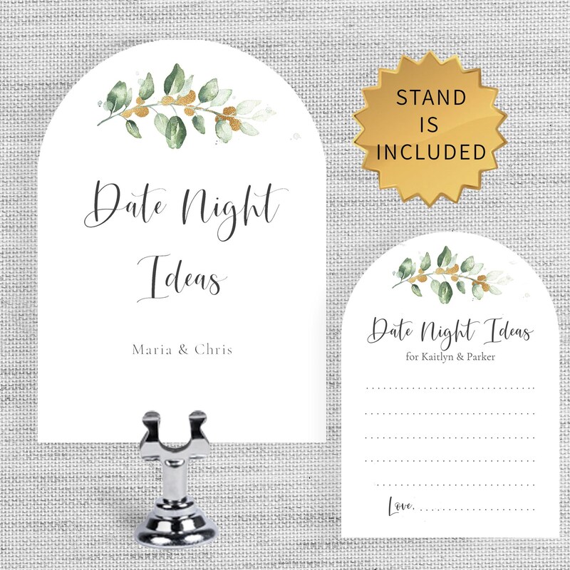 Date Night Ideas Sign - Etsy