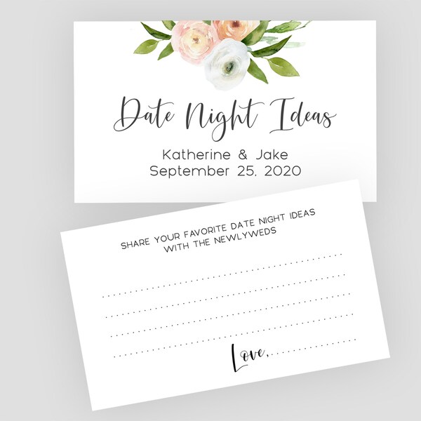 Couples Date Night Invitation - Etsy