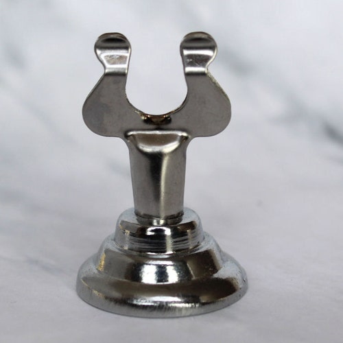 6 Silver Table Number Stands Silver Card Holders Wedding | Etsy