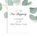 PRINTED Baby Boy Advice Cards Advice and Wishes Cards F01 - Etsy