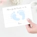 PRINTED Baby Boy Advice Cards Advice and Wishes Cards F01 - Etsy