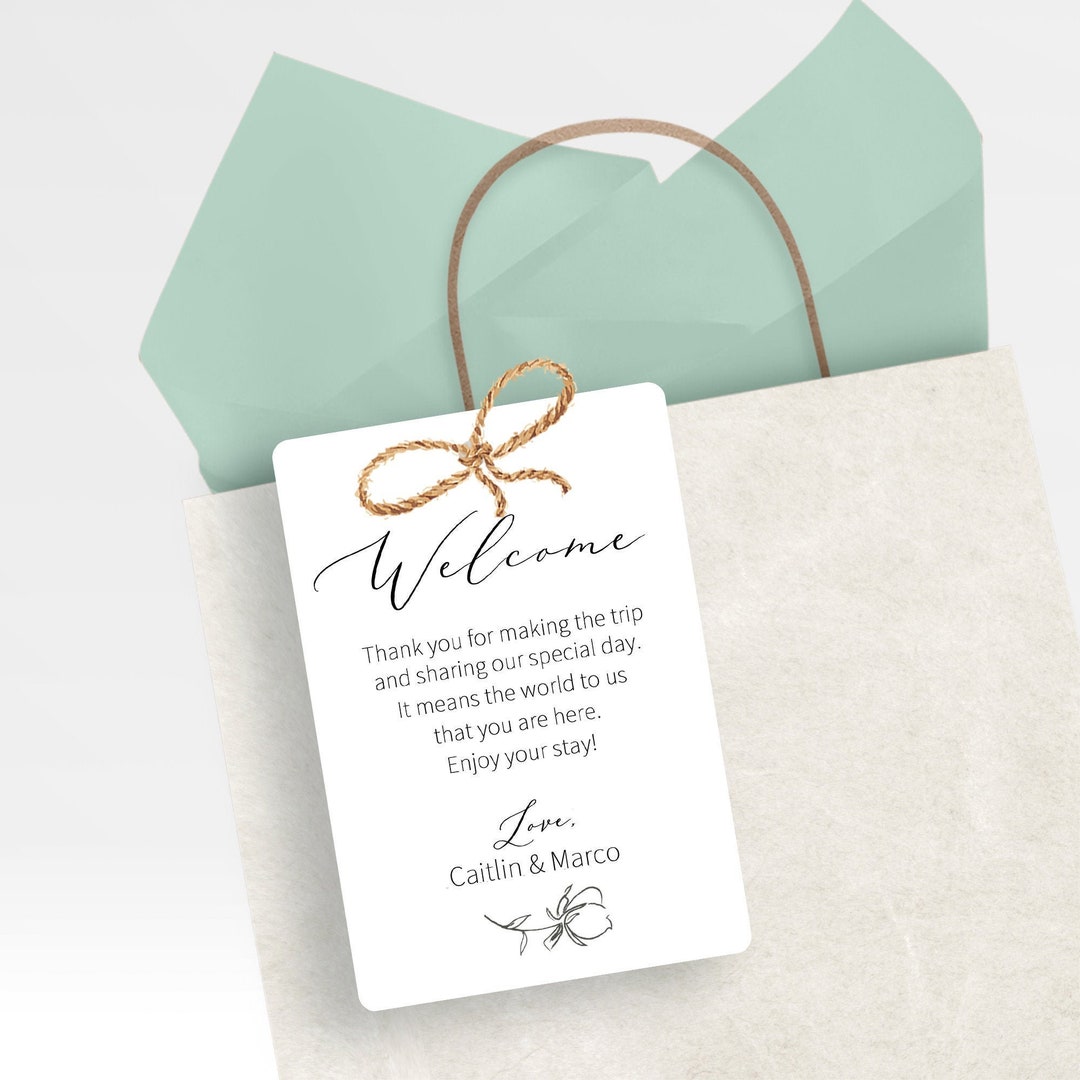 Etiquetas de regalo personalizadas impresas para bolsas de regalo de ...