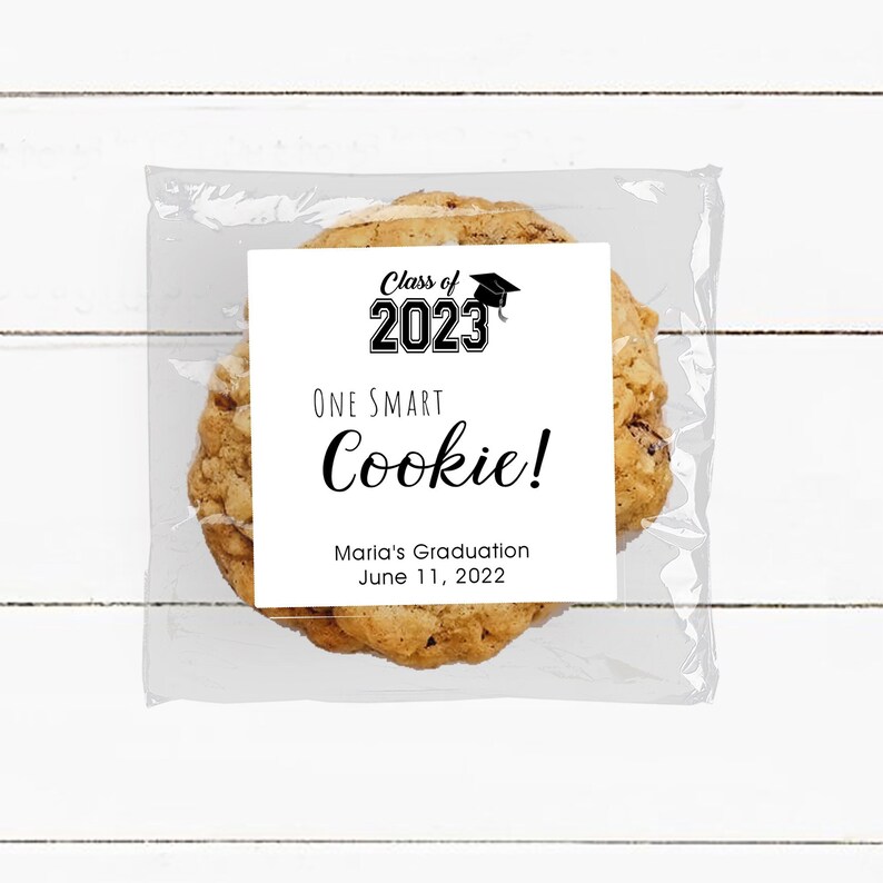 One Smart Cookie Labels and Bags for Graduating Class 2023 - Etsy
