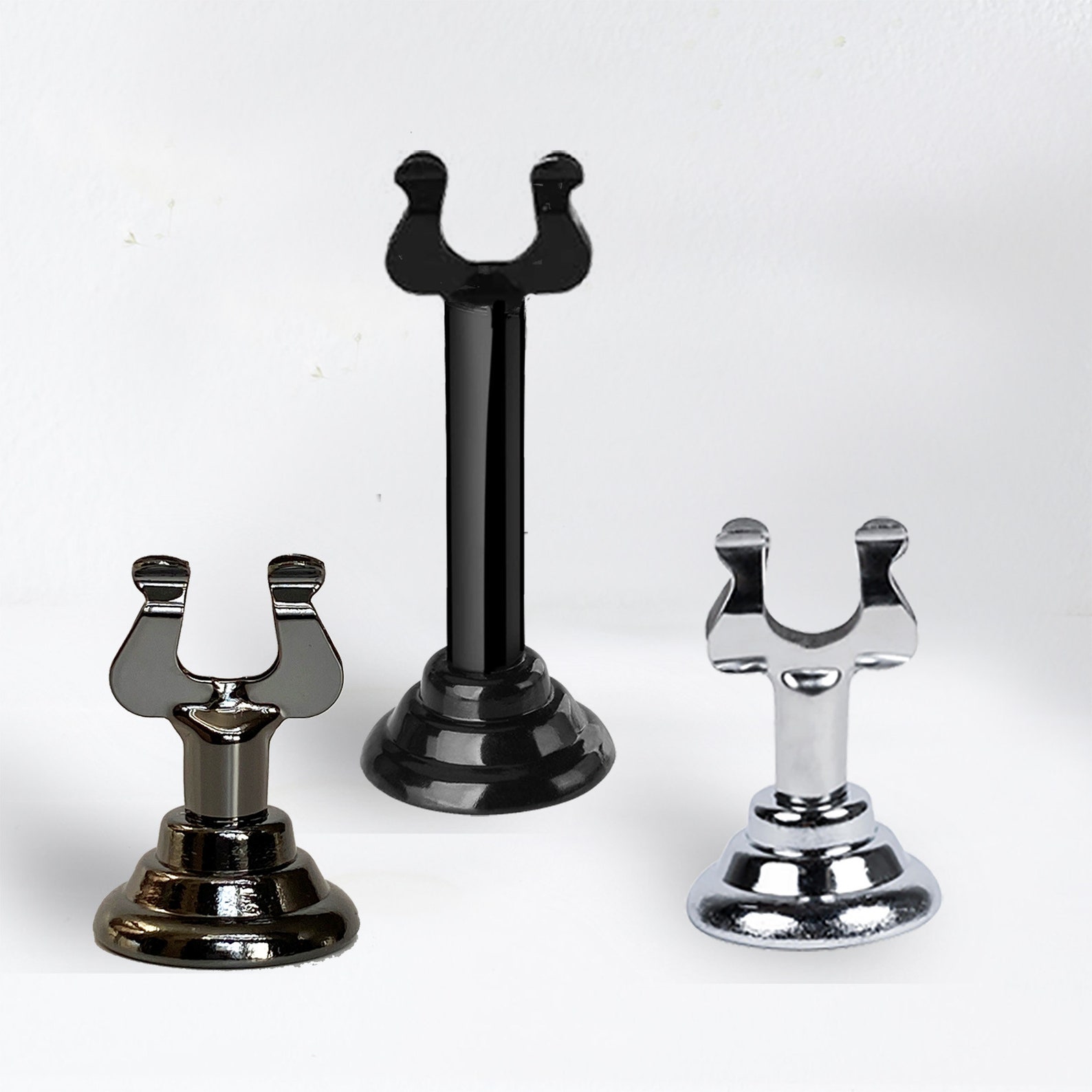 12 Wedding Sign Holders Gold Sign Stand Black Table Number - Etsy