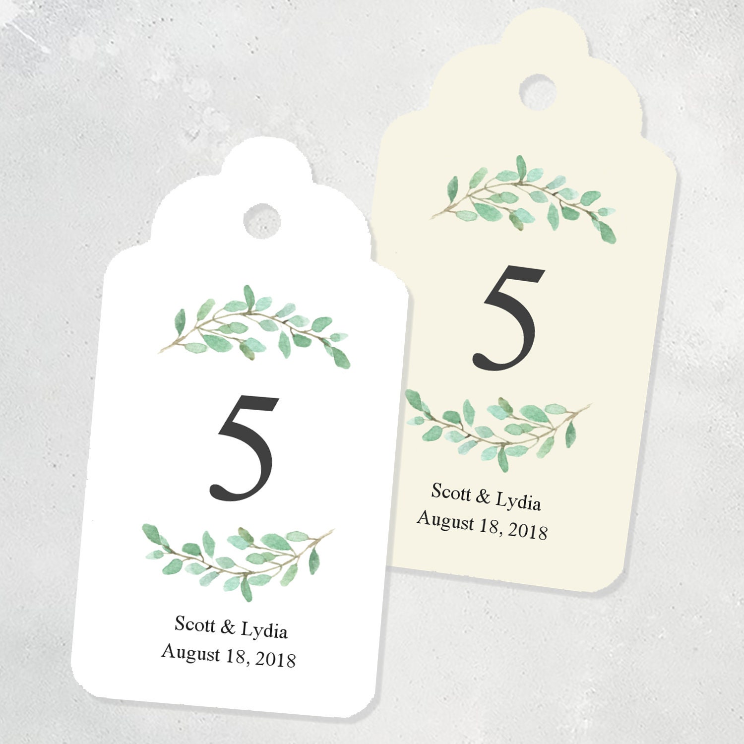 Centerpiece Table Numbers Tags Personalized Table Numbers | Etsy