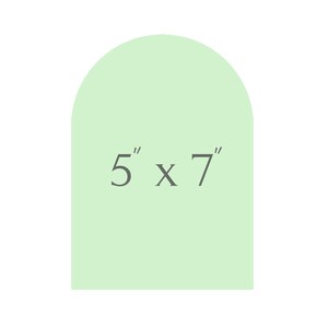 Arch Personalized Wedding Table Numbers, 5x7 Double Sided Number Signs ...