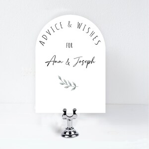 24 Silver Table Sign Stands Metal Sign Holder H01 - Etsy