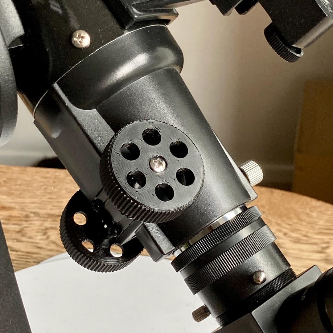 Telescope Focuser Wheels, for Celestron / Skywatcher Rack and Pinion ...