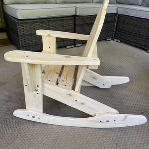 Child Adirondack Rocking Chair - Etsy