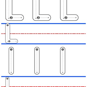 Simple Alphabet Practice | Alphabet Trace and Color | Preschool ...