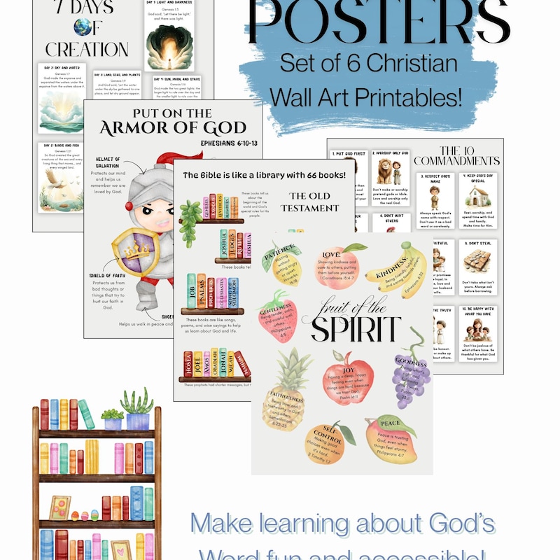 Christian Poster Spanish - Etsy