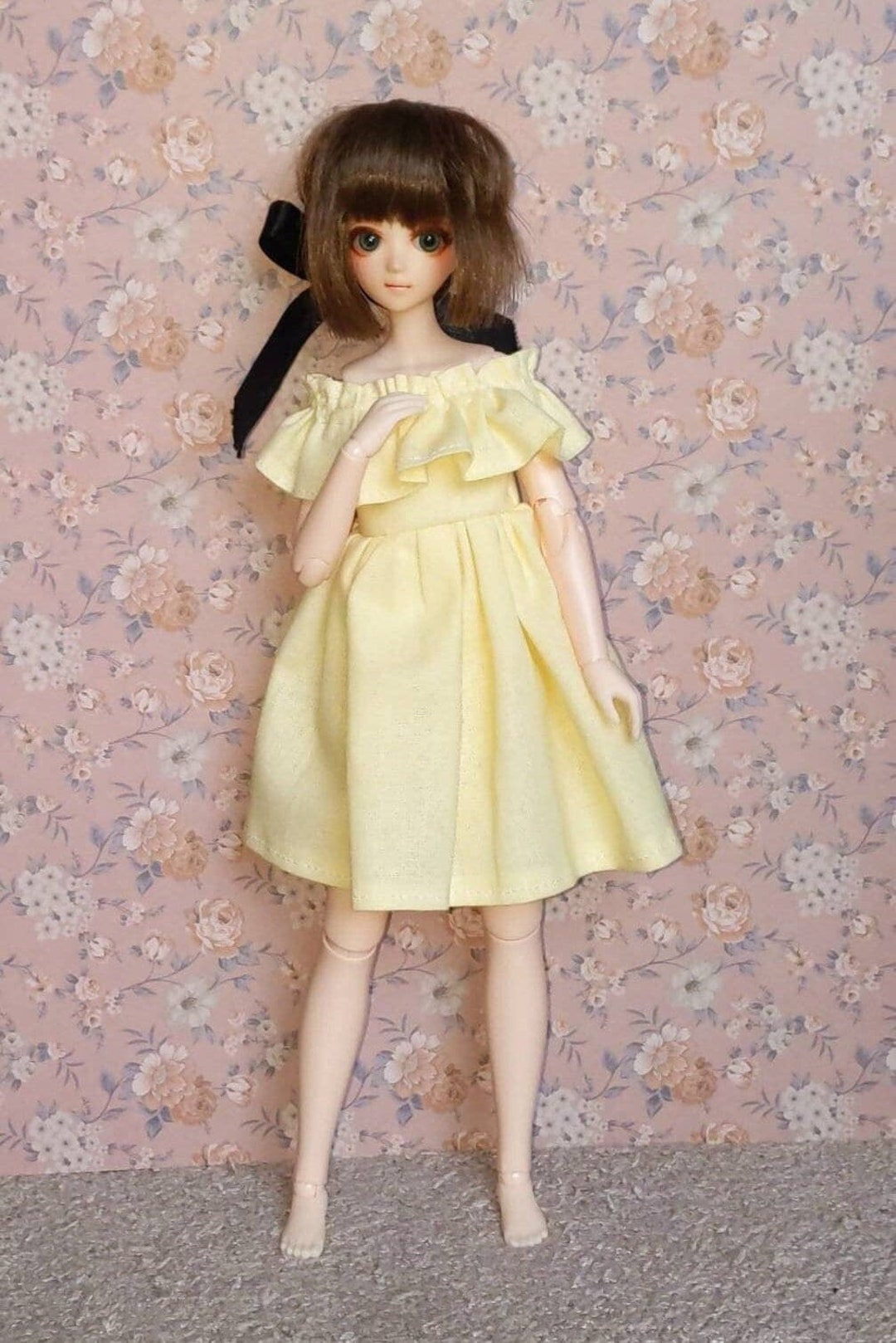 Off Shoulder Sun Dress for Blythe, Azone Pureneemo, OBITSU, Obitsu 24, Obitsu 26 - Etsy