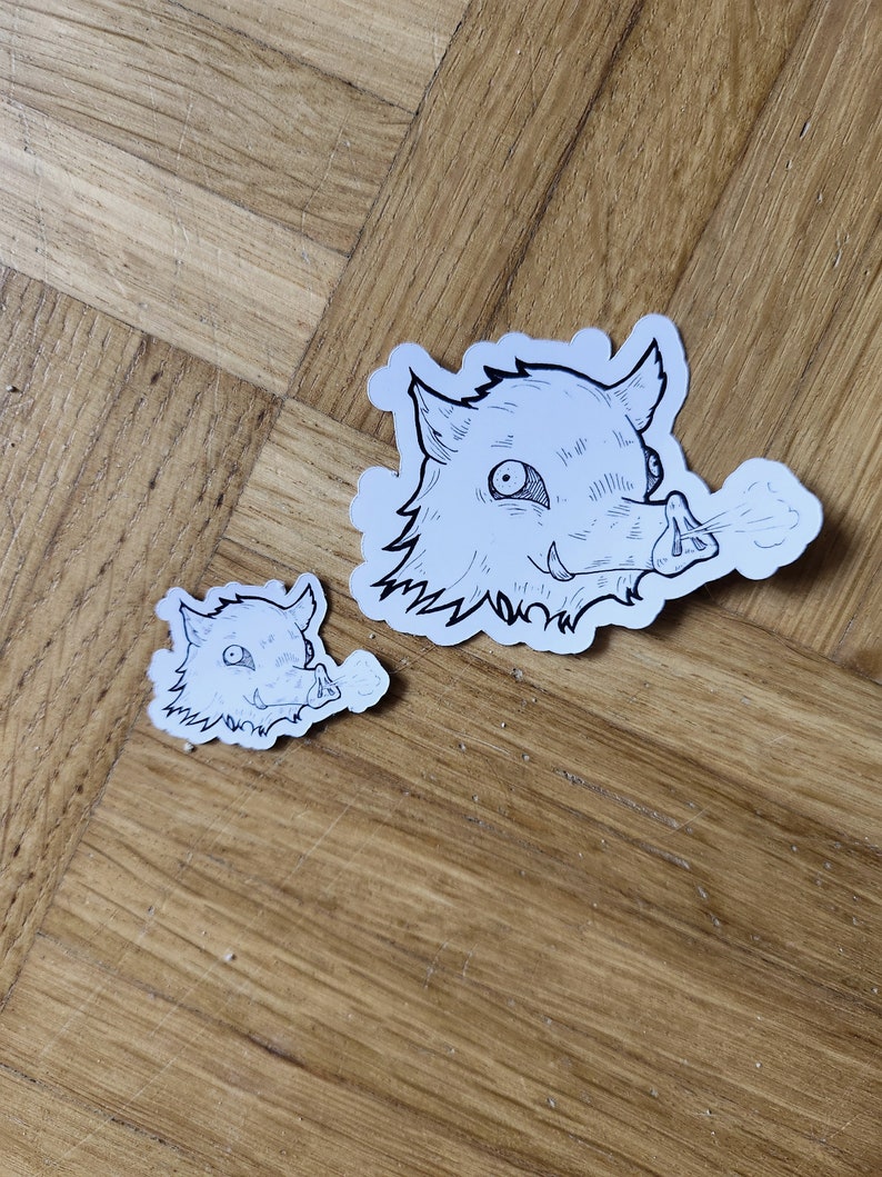 Inosuke Sticker Bundle - Etsy