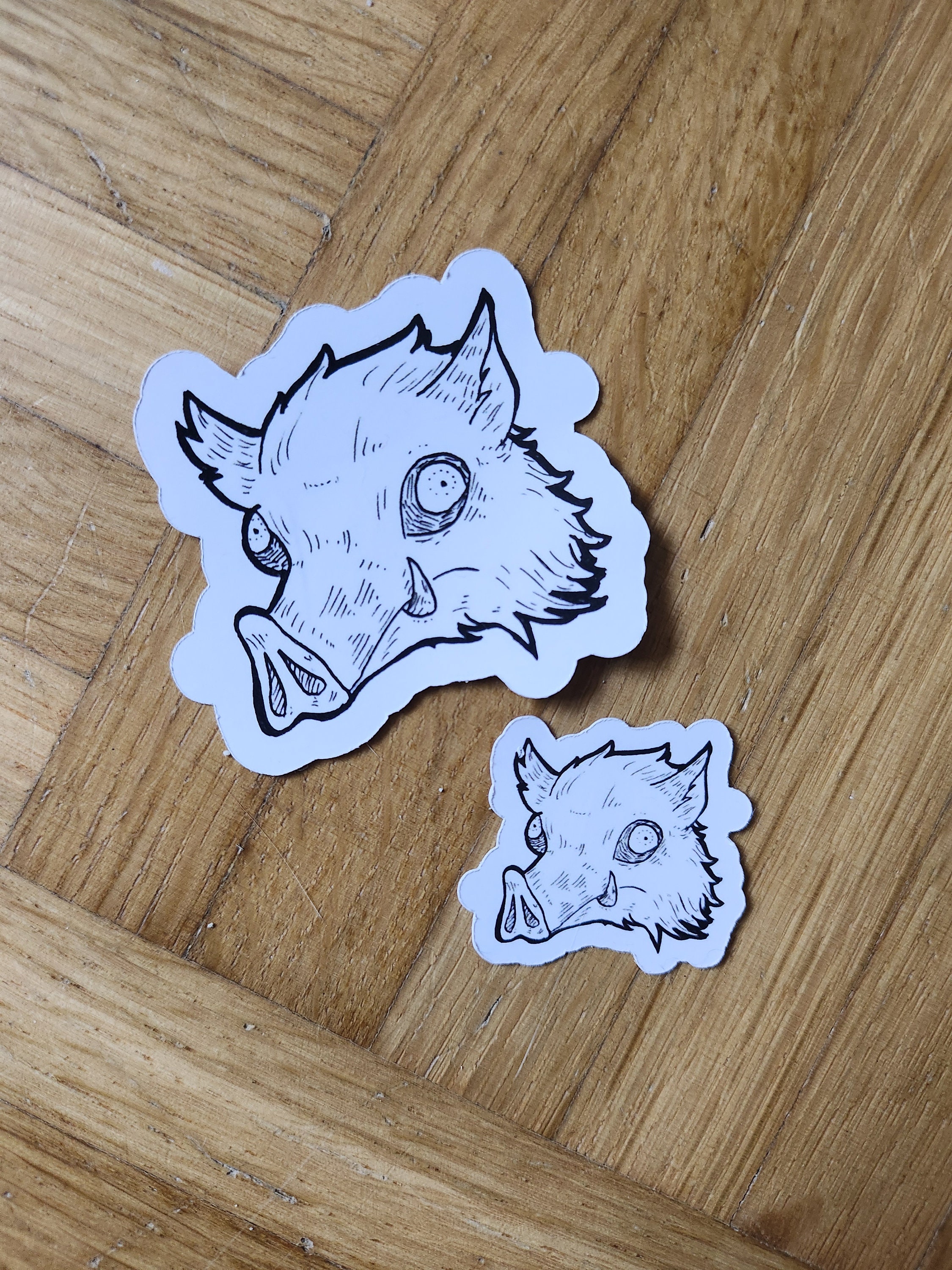 Inosuke Sticker Bundle - Etsy