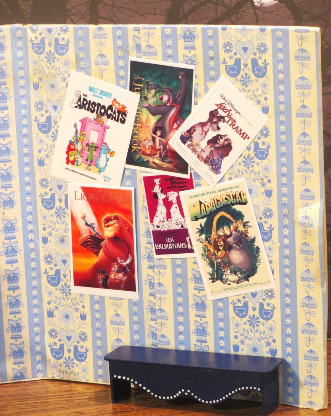 Miniature Disney Animals Movie Posters Animated No 3 - Etsy