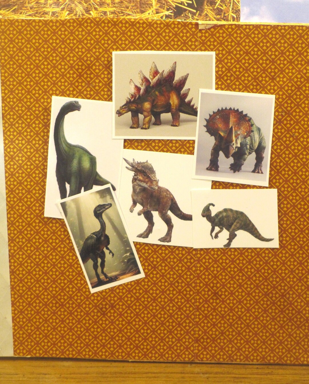 Miniature Wall Posters Dinosaurs No. 2 Set of 6 - Etsy