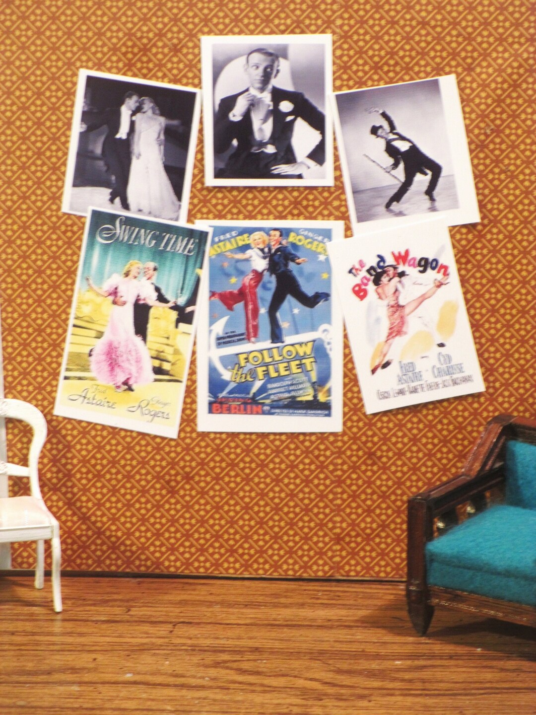 Miniature Movie Posters Fred Astaire Set of 6 - Etsy