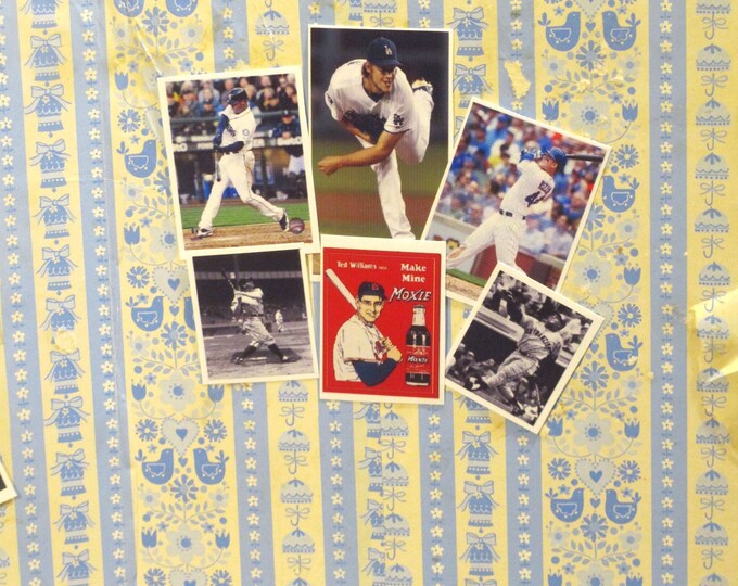 Miniature Sports Posters Baseball Set of 6 - Etsy