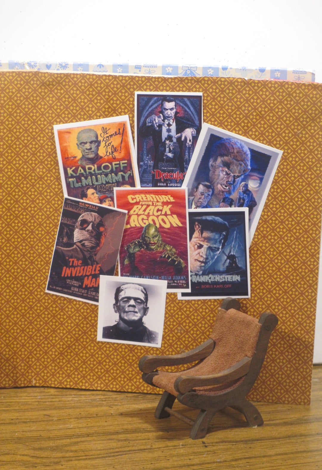 Miniature Movie Posters Horror Movies No 19 Set of 6 - Etsy
