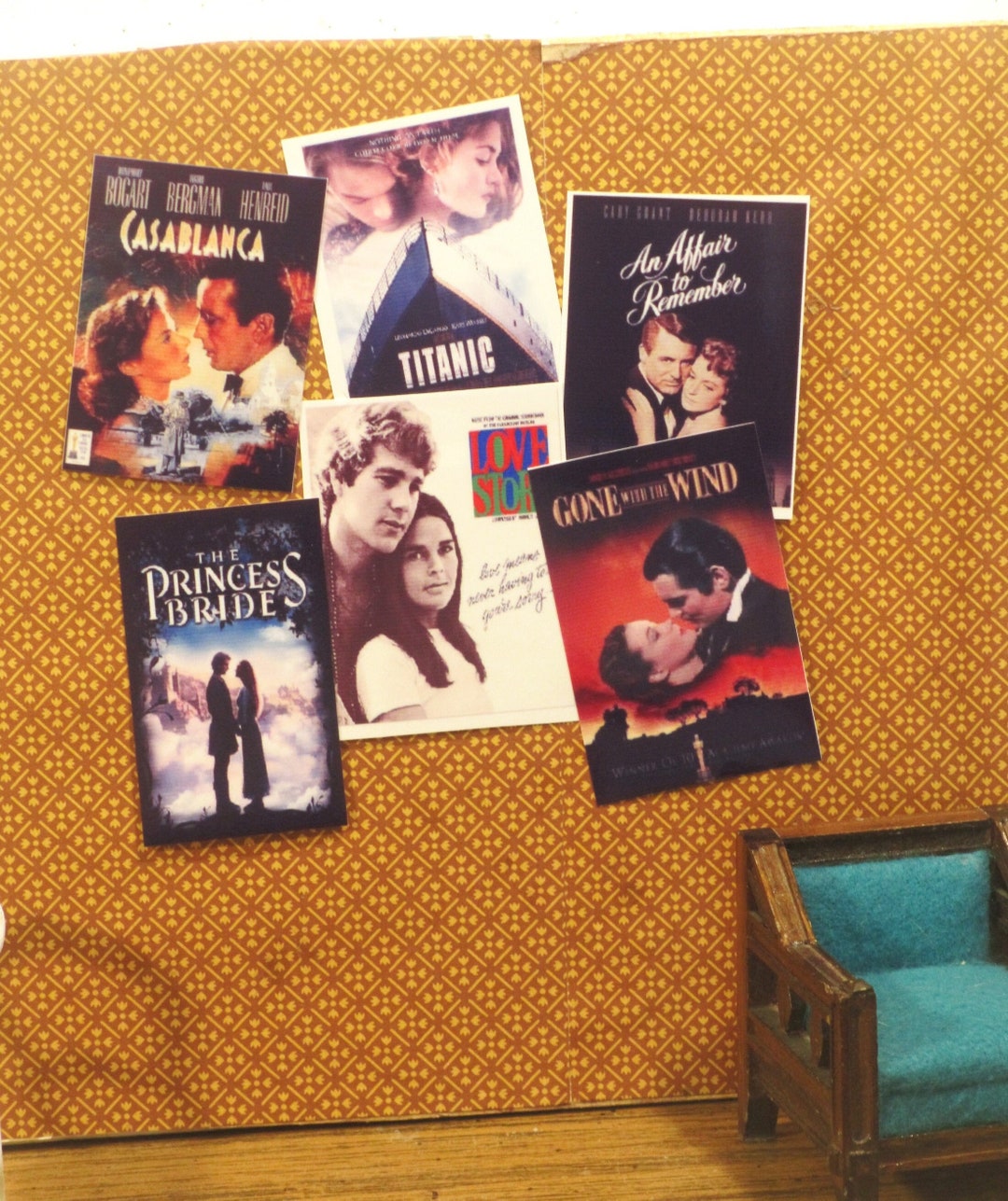 Miniature Love Story Movie Posters Set of 6 No. 7 - Etsy