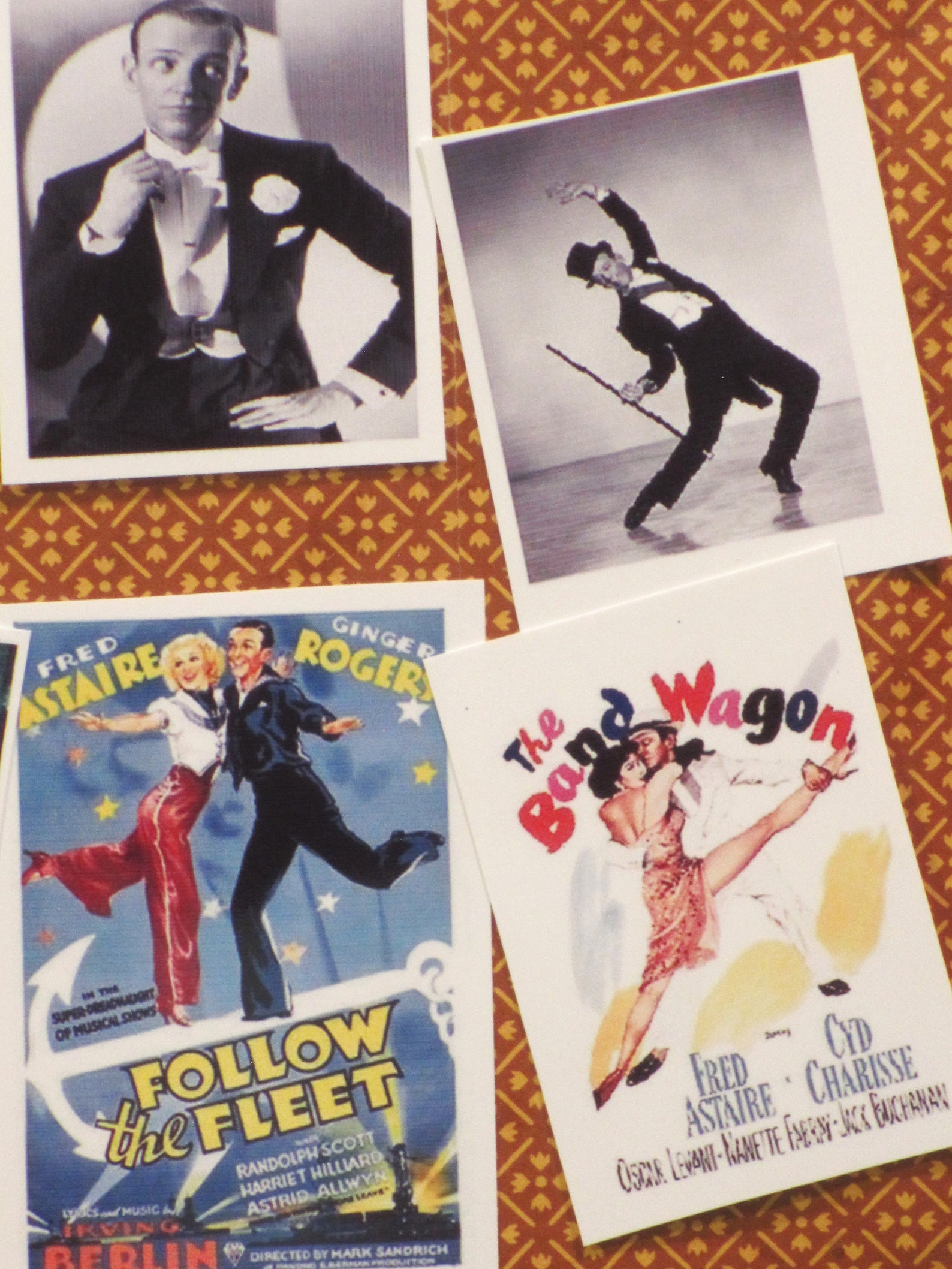 Miniature Movie Posters Fred Astaire Set of 6 - Etsy