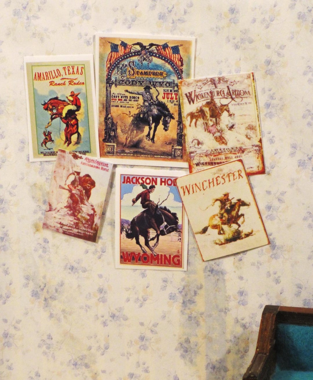 Miniature Wall Posters Rodeos and Western Ads Set of 6 - Etsy