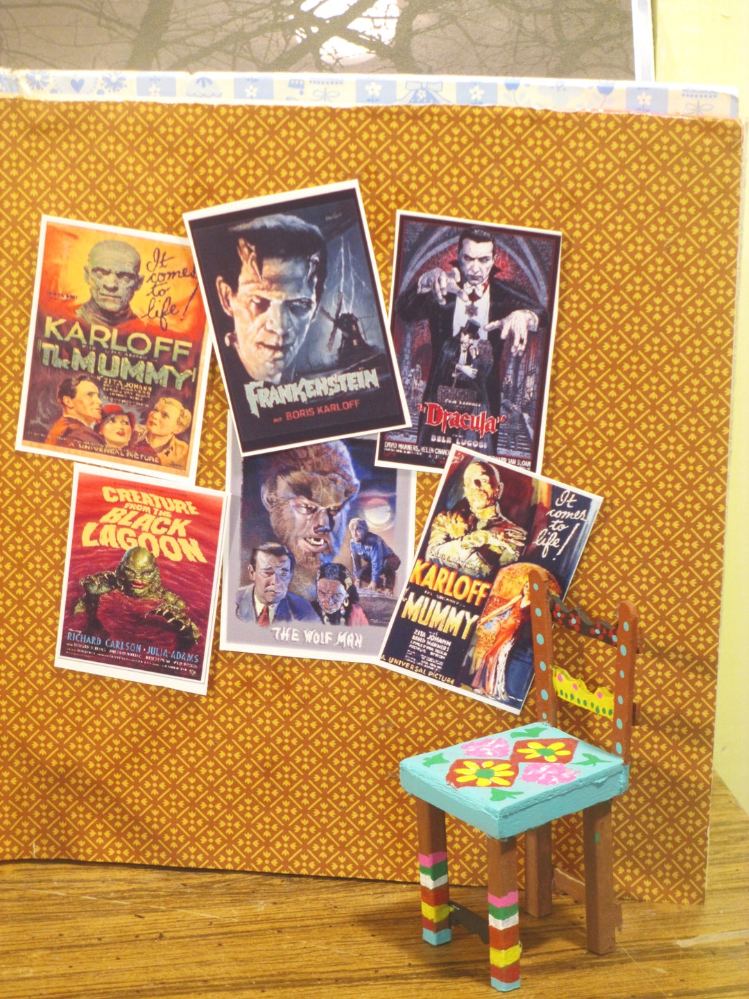 Miniature Movie Posters Horror Movies No 22 Set of 6 - Etsy