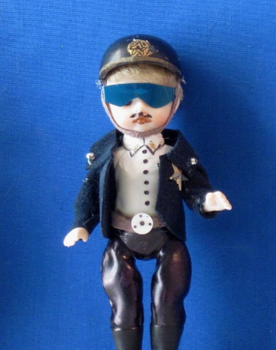 Motorcycle Cop 5 Inch Art Doll Mde Alexander Repaint OOAK - Etsy UK