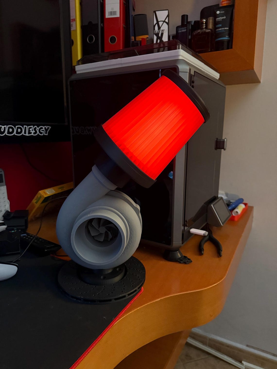 Turbo With Brake Disc Lamp - Etsy